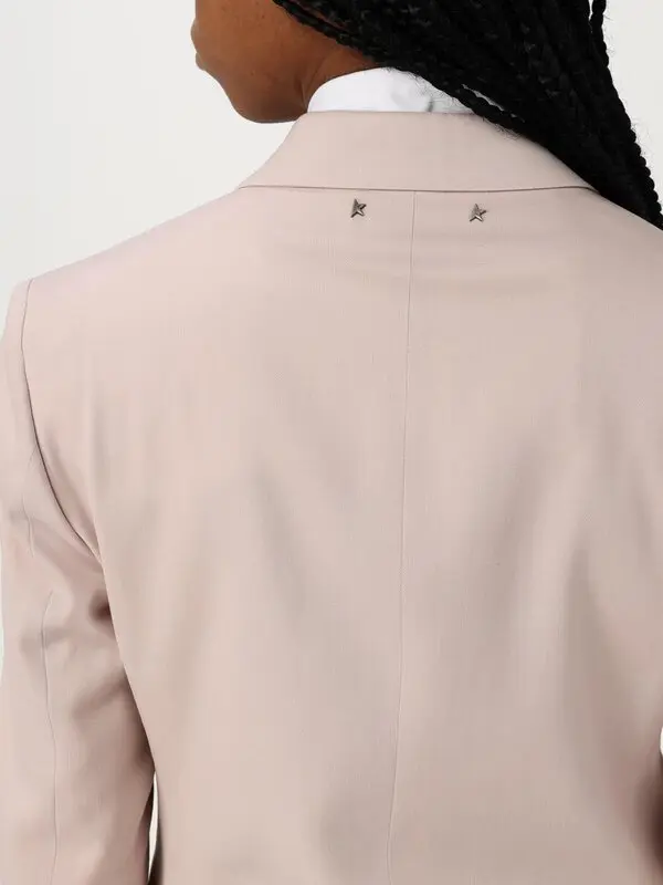 GOLDEN GOOSE Double-breasted Jacket - Pink