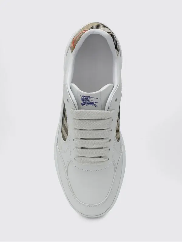 Burberry Lace-up Sneakers - Nude