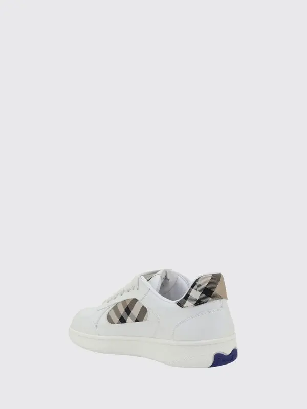 Burberry Terrace Calfskin Leather Sneakers