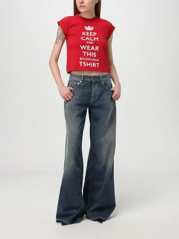 Balenciaga Wide Leg Jeans
