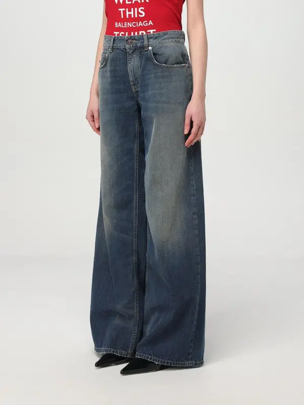 Balenciaga Wide Leg Jeans