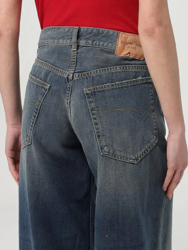 Balenciaga Wide Leg Jeans