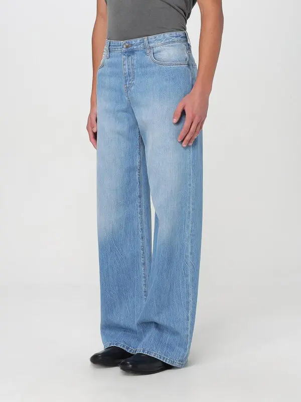 THE ROW Wide Leg Jeans