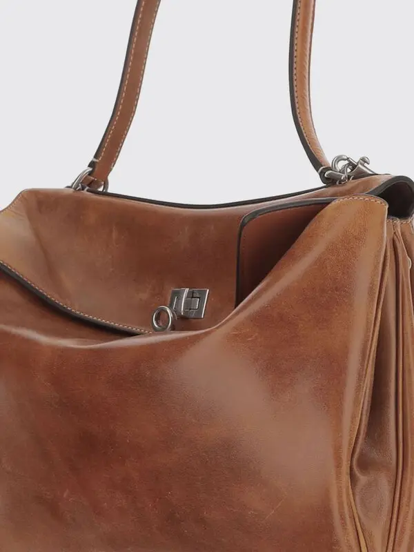 Balenciaga Rodeo Lambskin Leather Bag