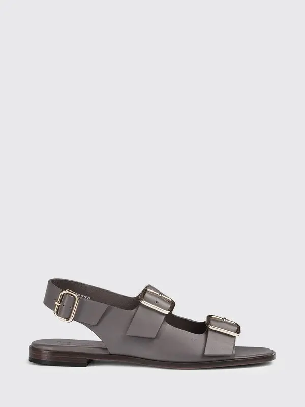 DOUCAL'S Buckled Heeled Sandals - Grey