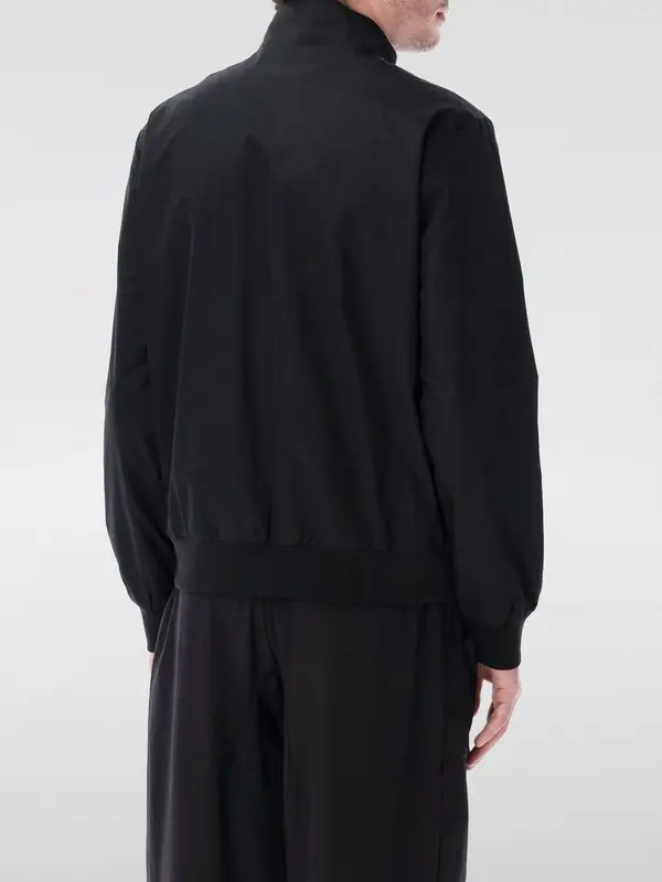 EA7 Bomber Jacket With Logo - Black
