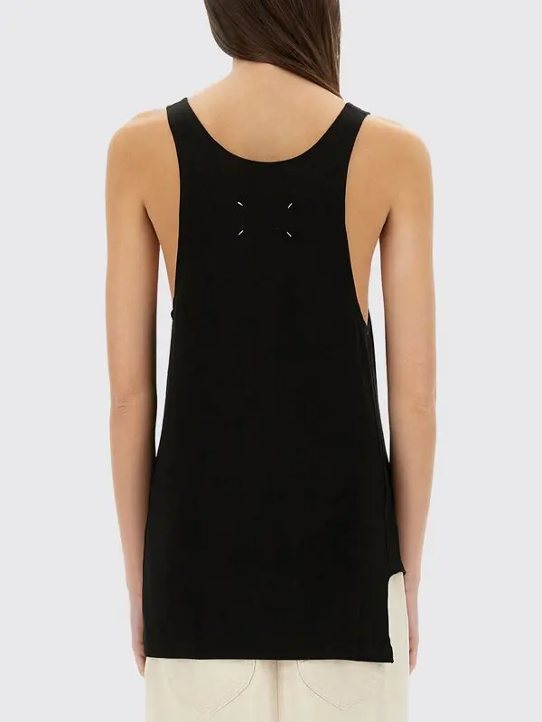 MAISON MARGIELA Logo Tank Top - White