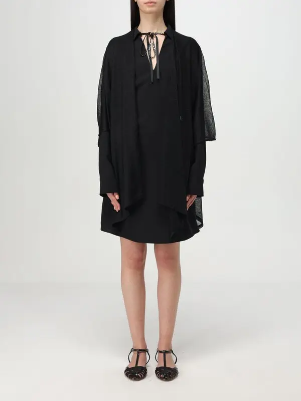 Liu Jo Knotted Shawl - Black