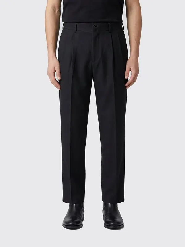 GOLDEN GOOSE Matthew Bruch Tailored Virgin Wool Trousers - Midnight Navy