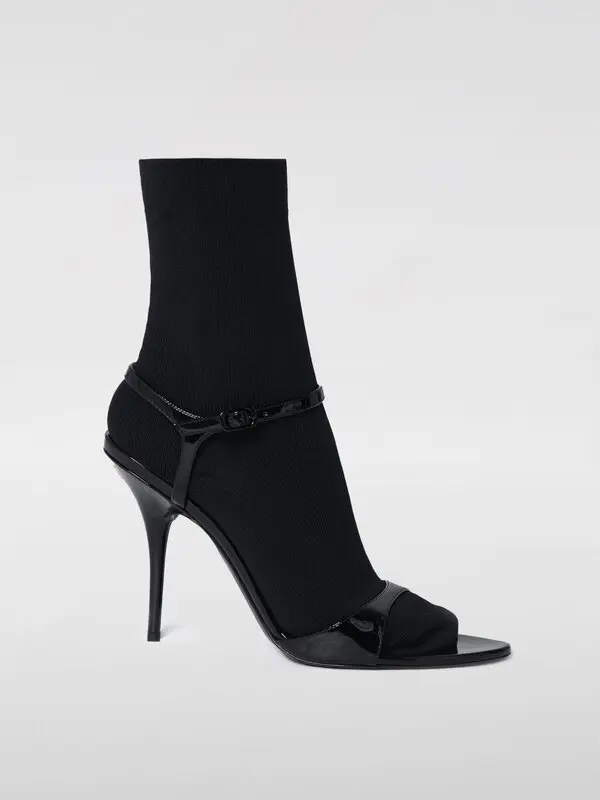 Balenciaga Heeled Sandals - Black