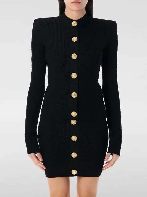 Balmain Button Detailed Cardigan