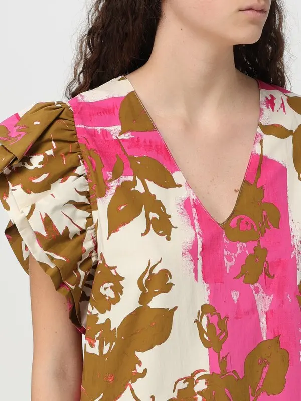 Liu Jo Printed V-neck Dress