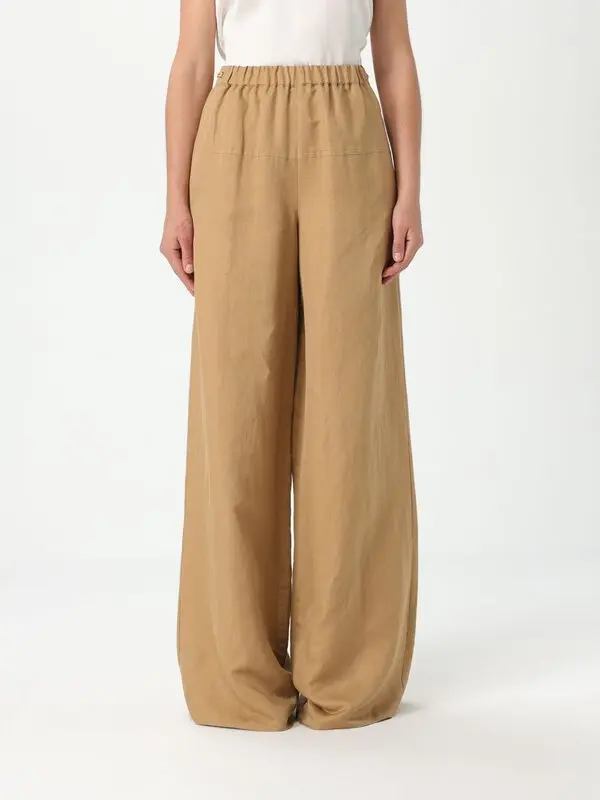 Max Mara Wide Leg Trousers - Brown