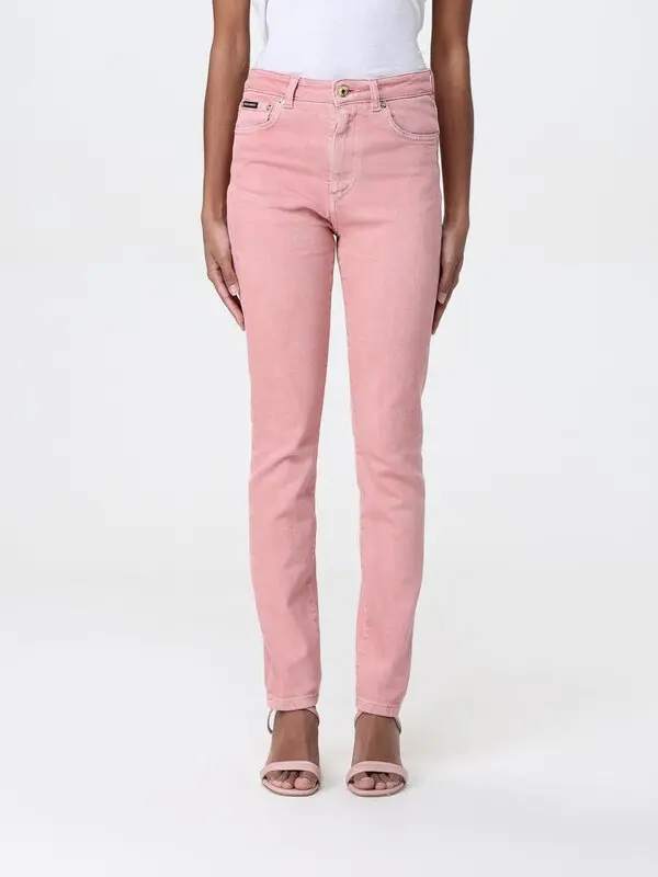 Dolce & Gabbana Cotton Jeans - Pink