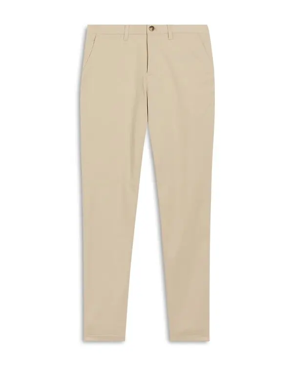 Ted Baker London Regular Fit Textured Chinos - Stone