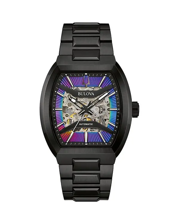 Bulova Maquina 47mm X 40mm Watch - Multi/black