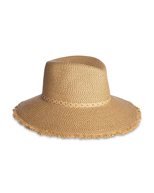 Eric Javits Mykonos Fedora Hat - Peanut