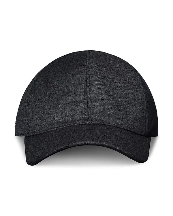Eton Brushed Wool Cap With Knitted Back - Navy Blue