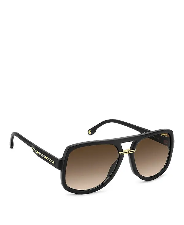 Carrera Eyewear Victory Square Sunglasses - Brown/brown