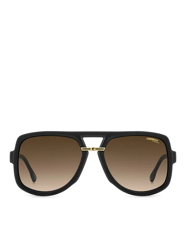 Carrera Eyewear Victory Square Sunglasses - Brown/brown