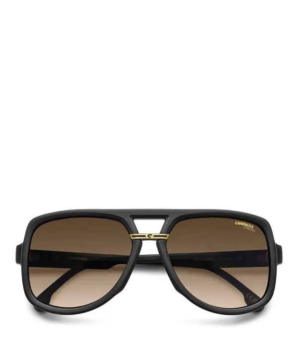 Carrera Eyewear Victory Square Sunglasses - Brown/brown