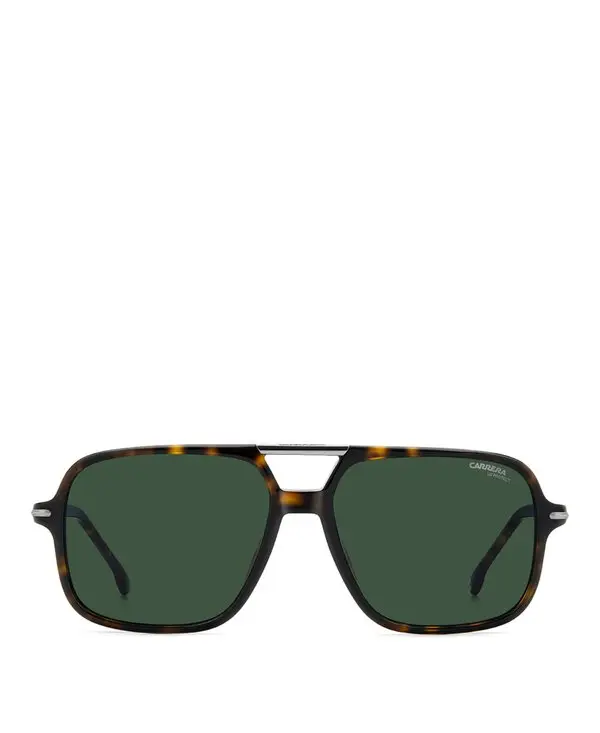 Carrera Eyewear 57mm Rectangle Sunglasses