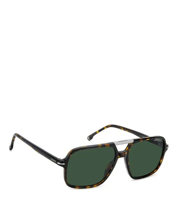 Carrera Eyewear 57mm Rectangle Sunglasses