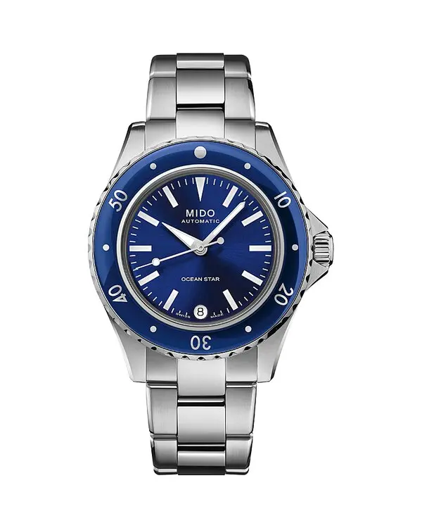 MIDO Ocean Star Automatic Watch, 37mm - Blue