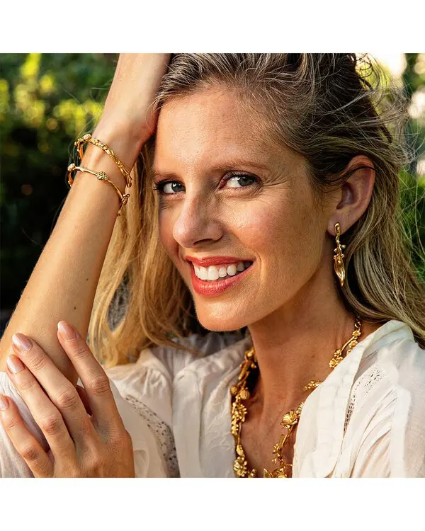 CAPUCINE DE WULF Lily Of The Valley Convertible Earrings