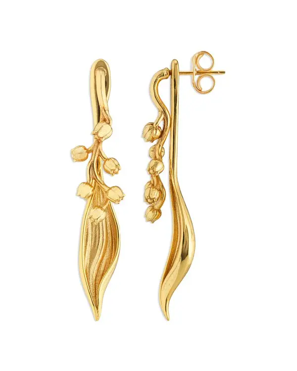CAPUCINE DE WULF Lily Of The Valley Convertible Earrings