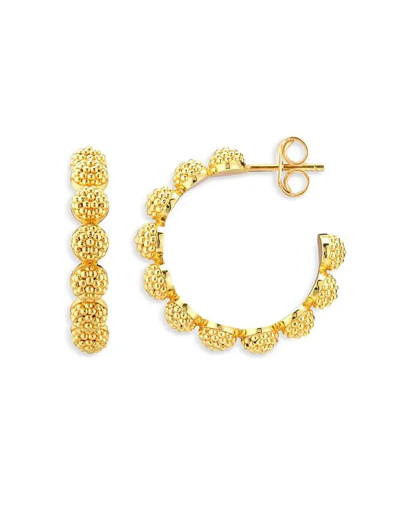 CAPUCINE DE WULF Berry Icon Hoop Earrings - Gold