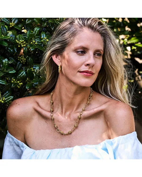 CAPUCINE DE WULF Berry Icon Hoop Earrings
