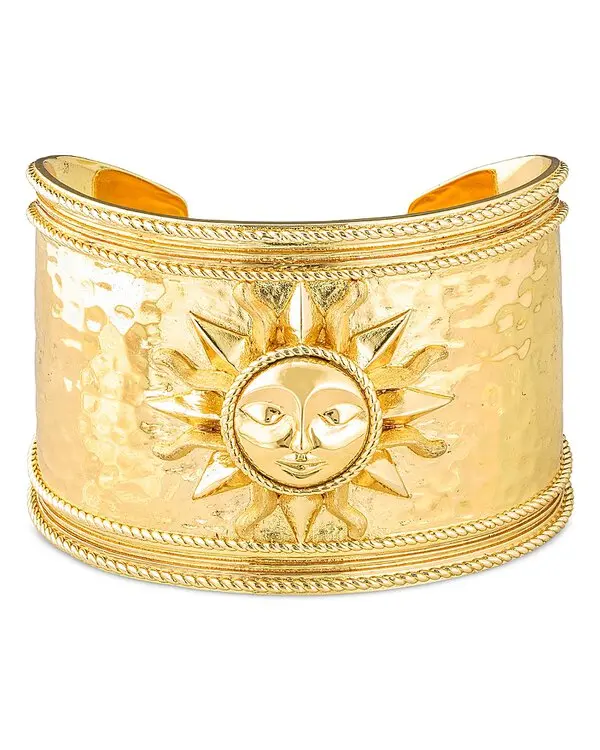 CAPUCINE DE WULF Soleil Sun Cuff Bracelet - Gold