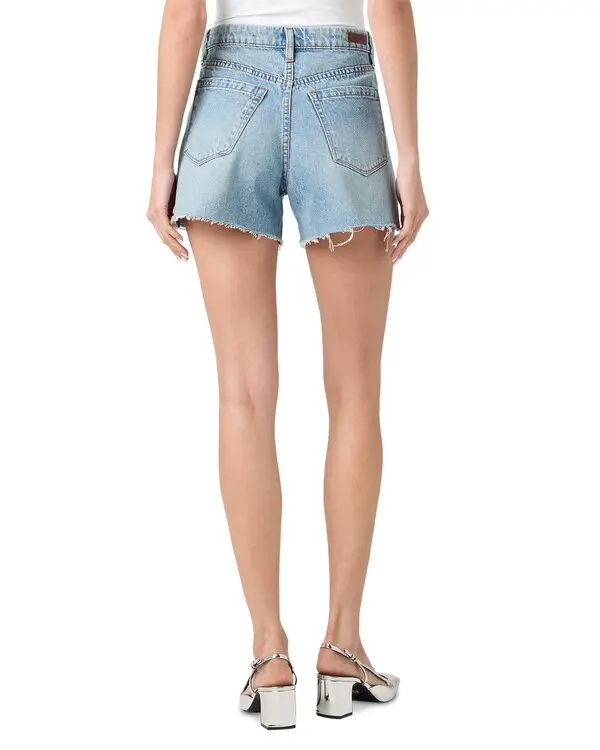 Blanknyc Rhinestone Embellished Cutoff Denim Shorts - Set In Stone