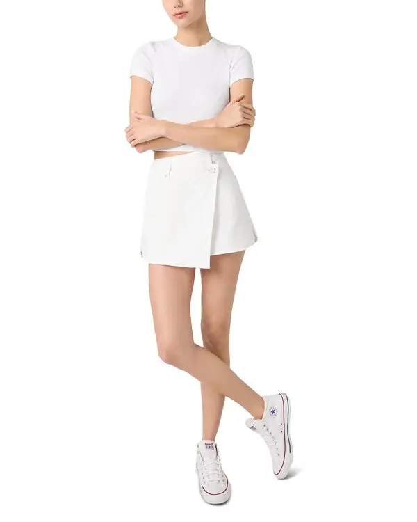 Blanknyc Asymmetrical Mini Skirt