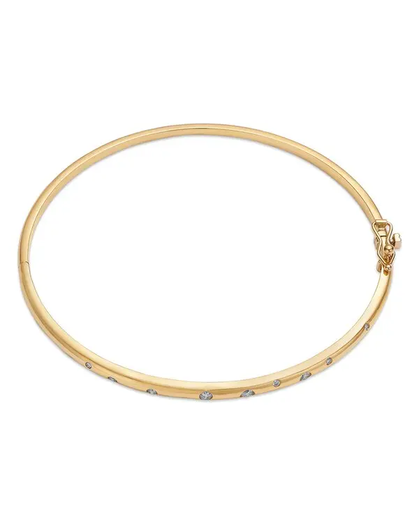 Bloomingdale'S Burnished Diamond Bangle