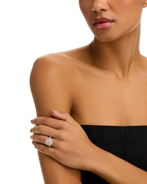 Bloomingdale'S Diamond Pave Cluster Ring, 1.50 Tcw