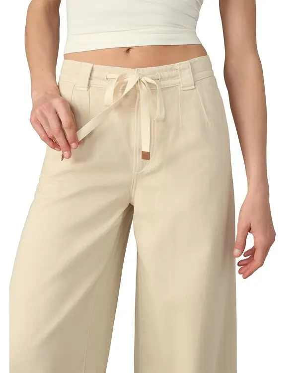 Joe's Jeans The Addison Drawstring Wide Leg Pants
