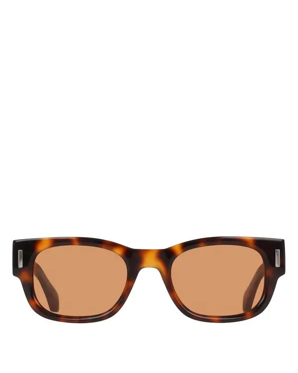 FERRAGAMO Rivet Square Sunglasses - Tortoise