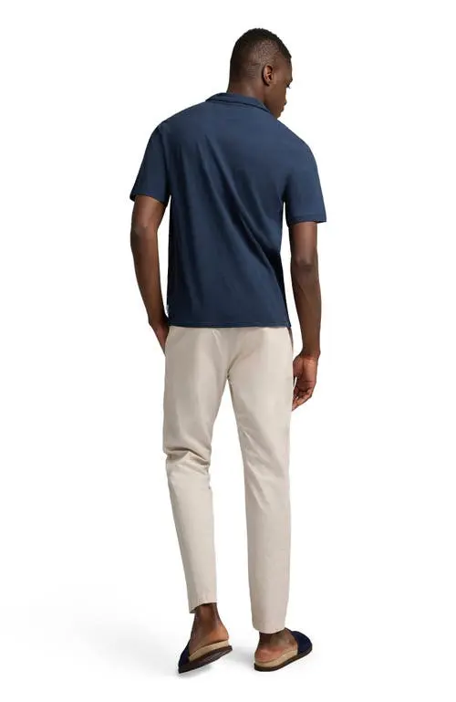 Onia Johnny Collar Pique Polo - Midnight