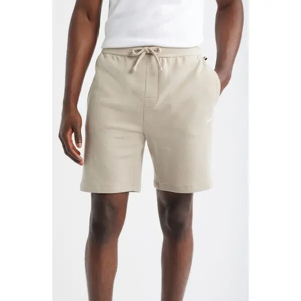BOSS Waffle Knit Lounge Shorts