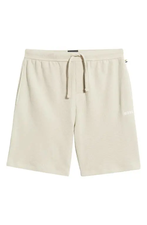 BOSS Waffle Knit Lounge Shorts