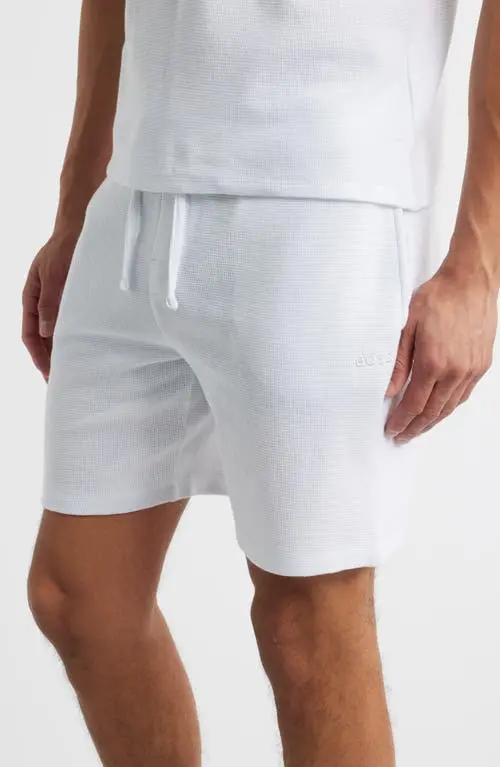 BOSS Waffle Knit Lounge Shorts