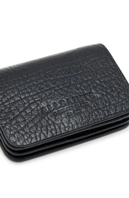 ALLSAINTS The Honore Leather Cardholder