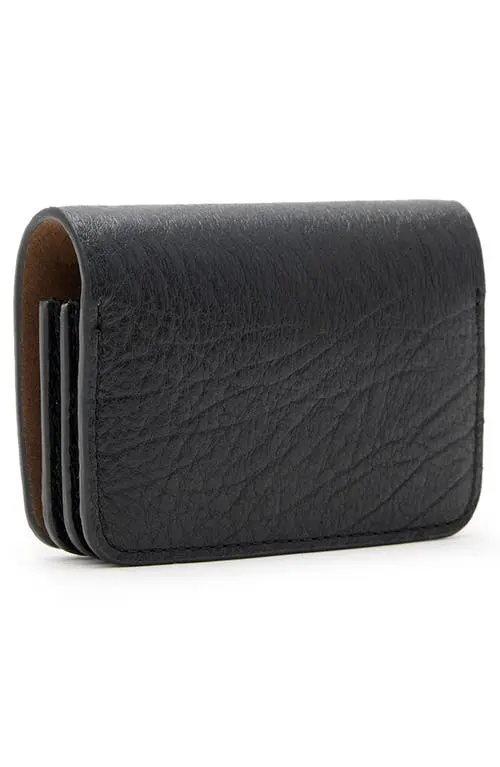 ALLSAINTS The Honore Leather Cardholder