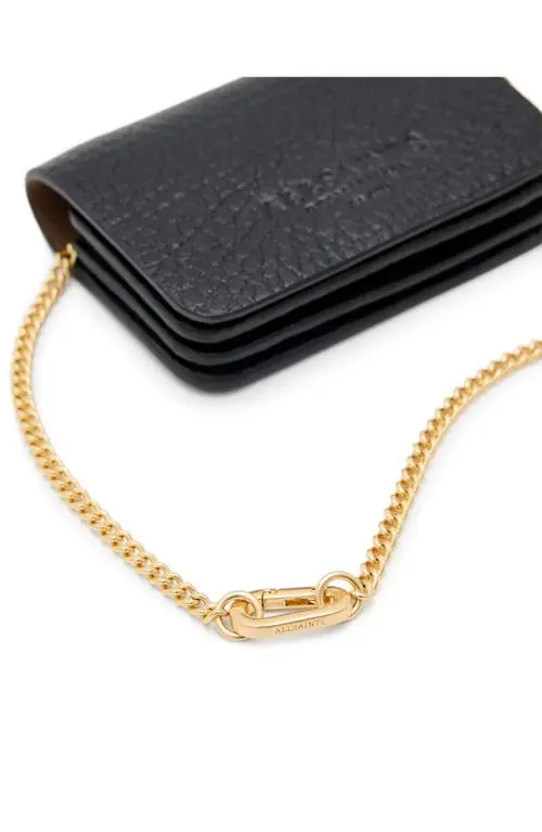 ALLSAINTS The Honore Leather Cardholder