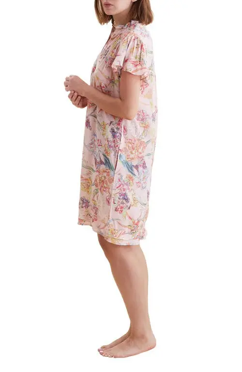 PAPINELLE Bailey Flutter Sleeve Floral Nightgown