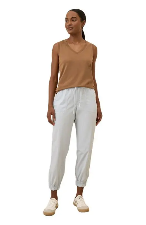 PACT Organic Cotton Softspun V-neck Tank - Brown Sugar