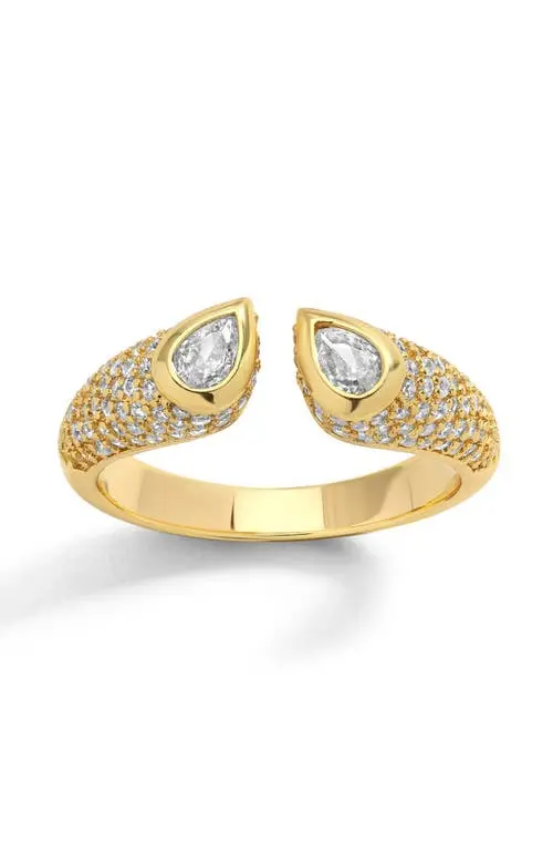 MAZIN JEWELS Nefertiti Cocktail Ring - Gold