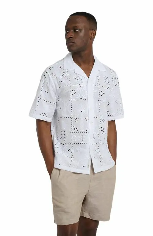 Onia Oversized Vacation Shirt - White
